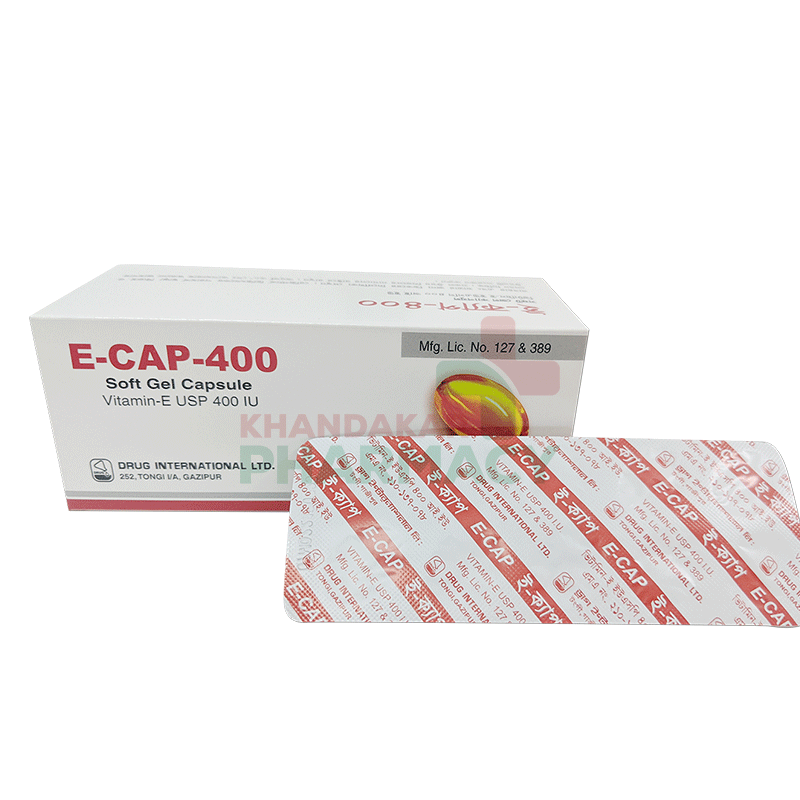 E-Cap 400mg – Khandakar Pharmacy