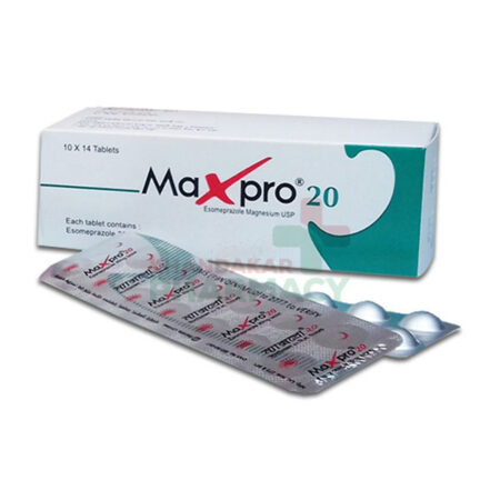 Maxpro 20 20mg – Khandakar Pharmacy